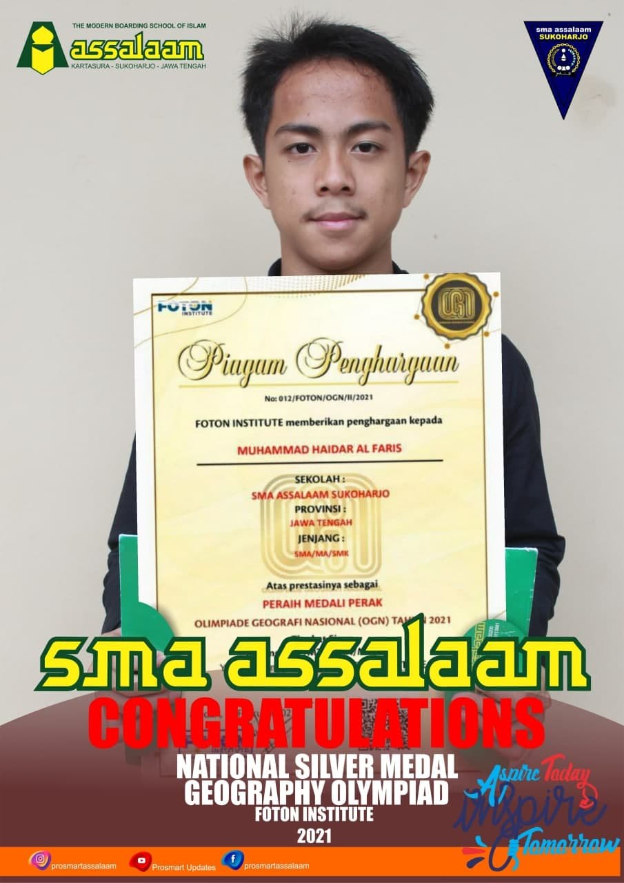 PRESTASI SMA ASSALAAM – SMA ASSALAAM SUKOHARJO