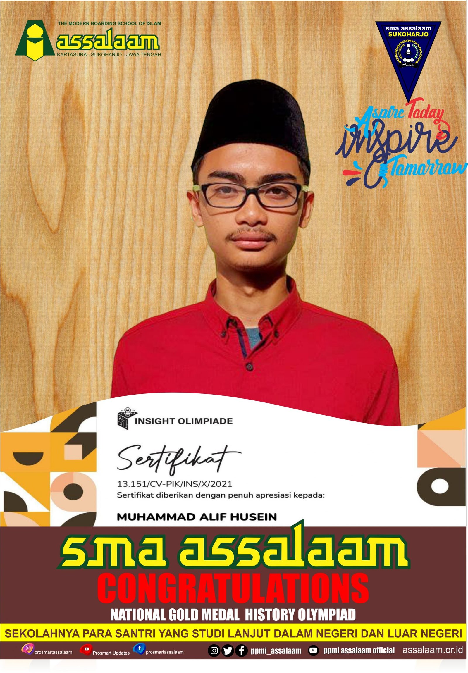PRESTASI SMA ASSALAAM – SMA ASSALAAM SUKOHARJO